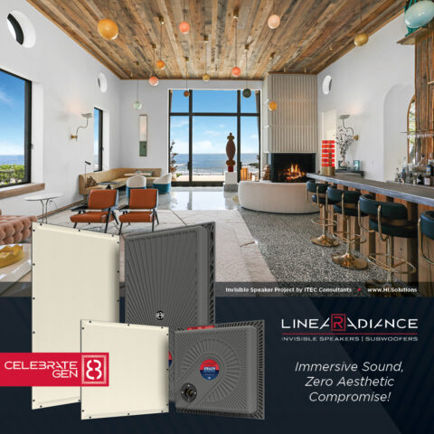 Stealth Acoustic’s LineaRadiance - CEDIA Expo